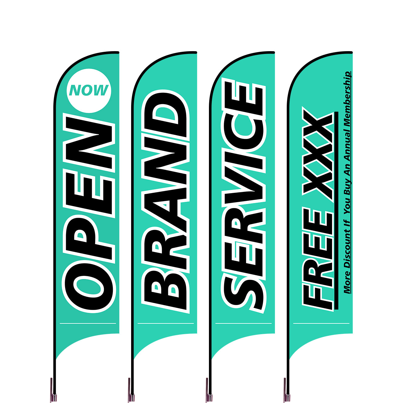 Outdoor Advertising – Flag Menu