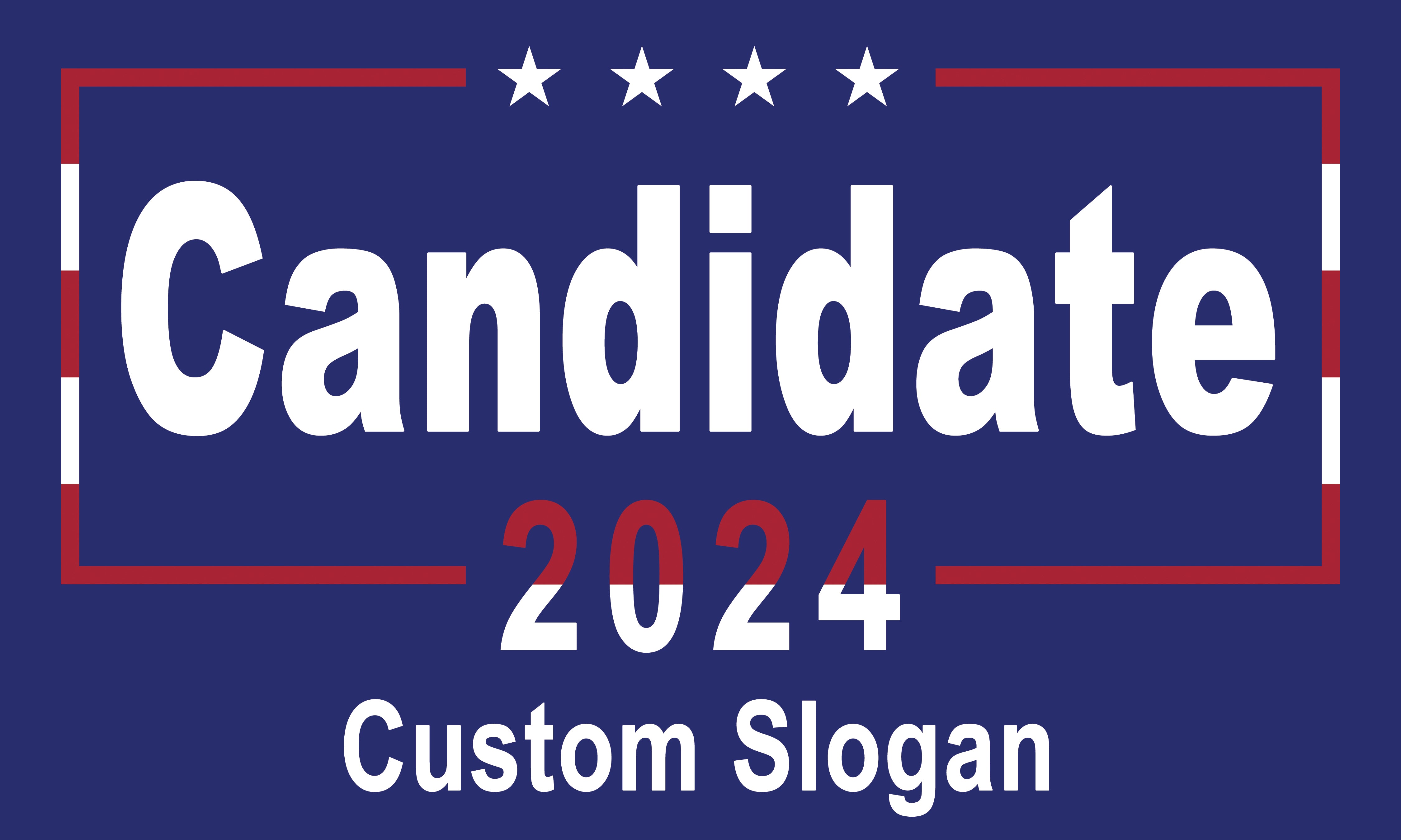 3'x5' 2024 USA Presidential Election Flag – Flag Menu