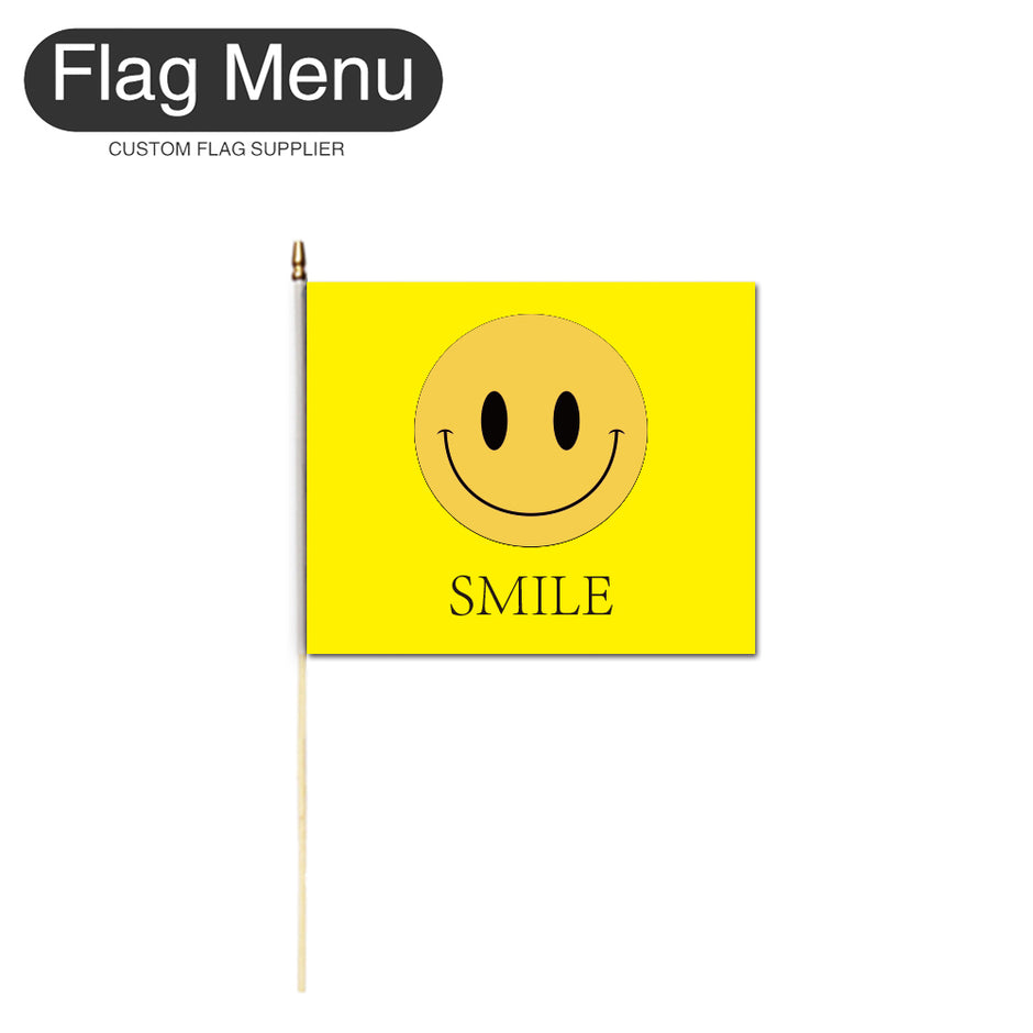Editable Emoji Handheld Flag – Flag Menu