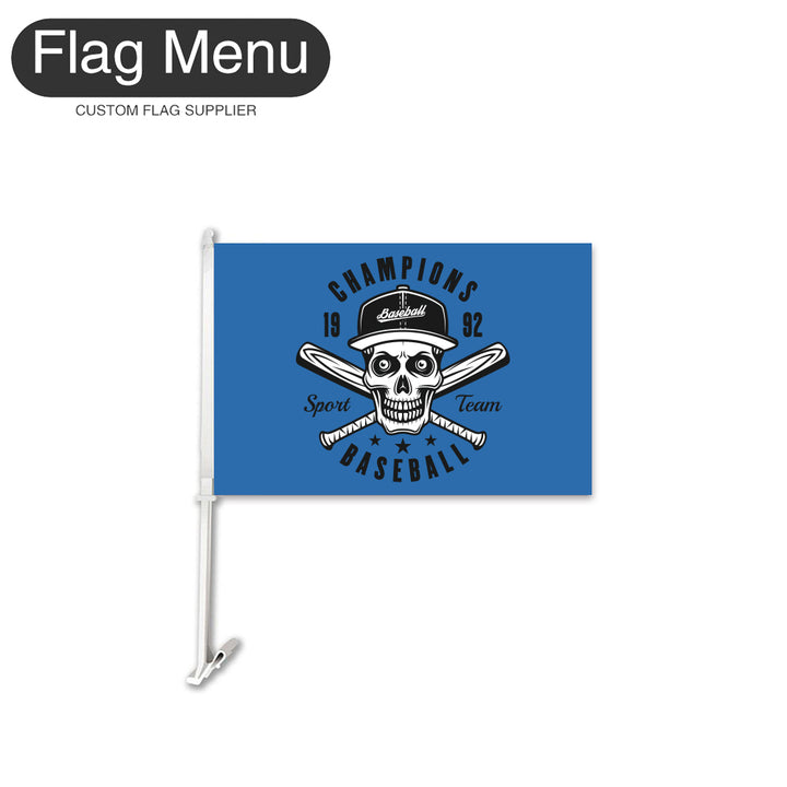 Custom Baseball Club Car Flag – Flag Menu